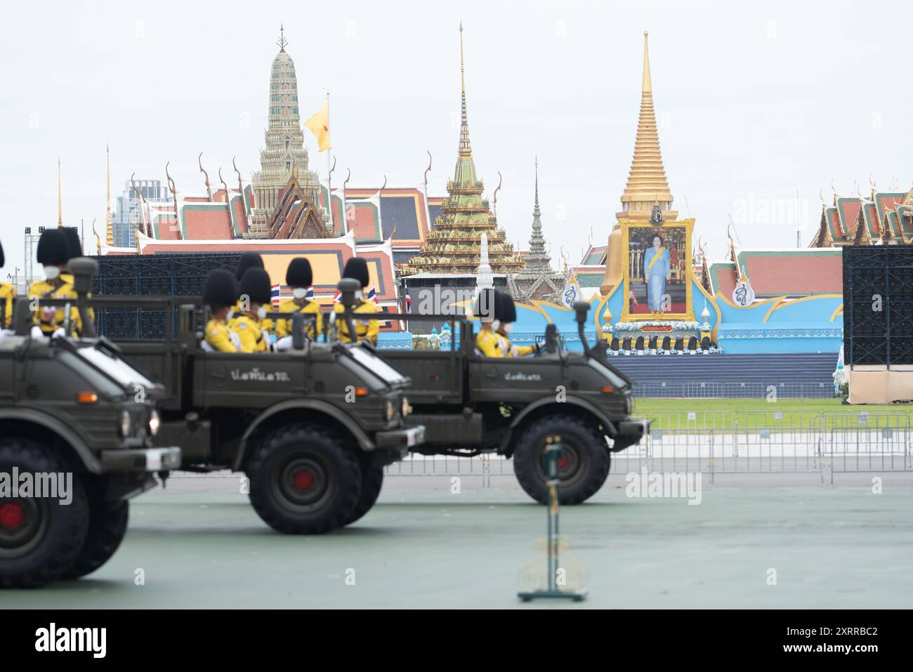 Bangkok, Thailand. 13th July, 2024. 1st Field Artillery Regiment, King ...