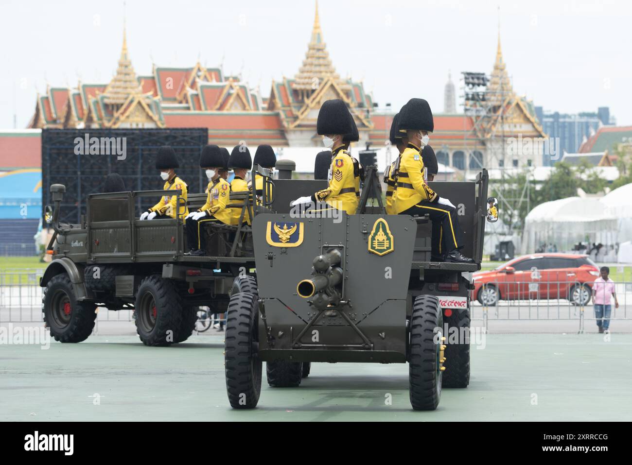 Bangkok, Thailand. 13th July, 2024. 1st Field Artillery Regiment, King ...