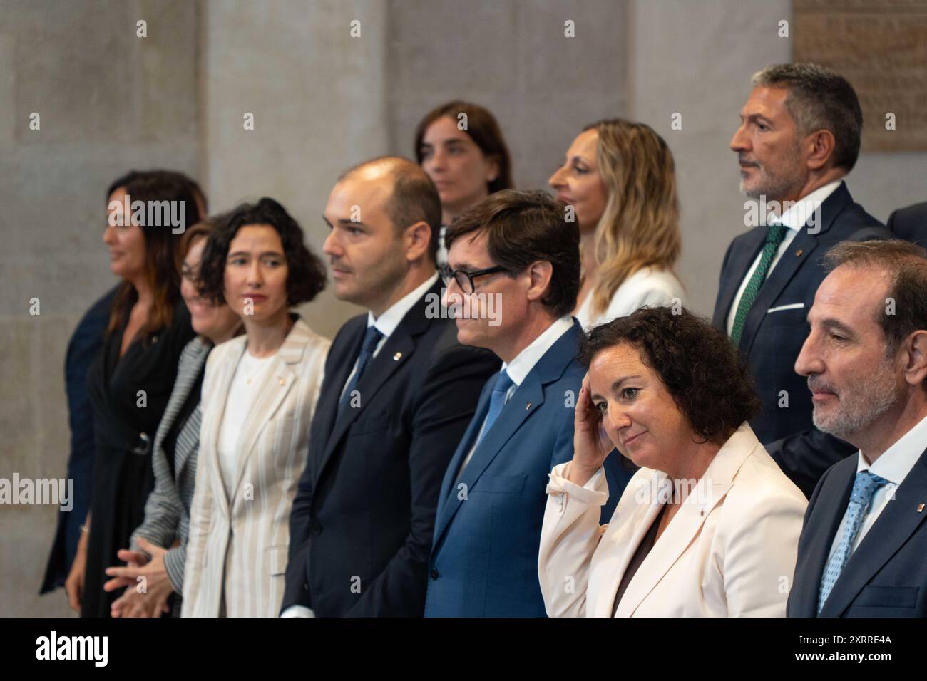 The new ministers of the Generalitat take office in an institutional ...