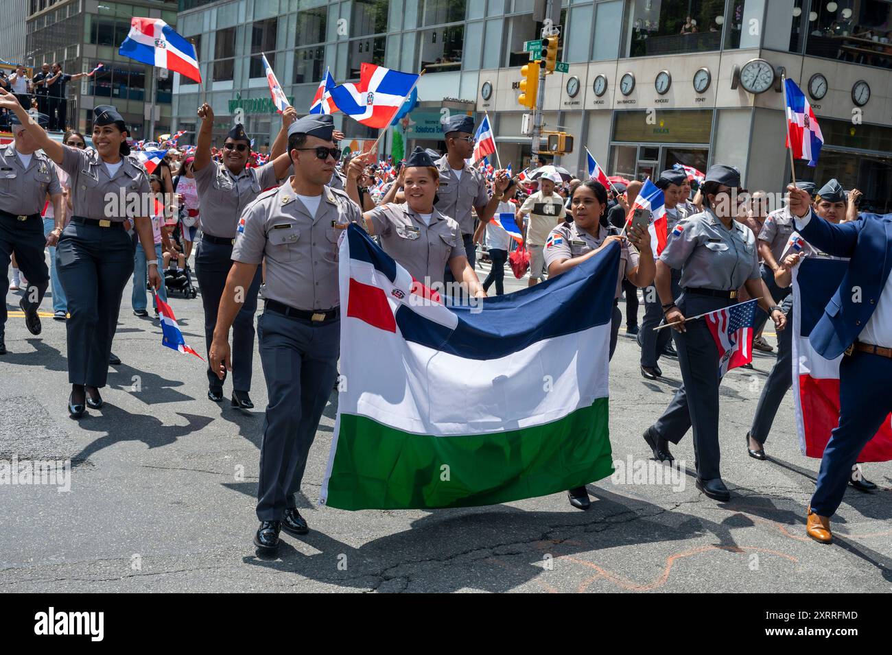 Dominican republic national police officers hi-res stock photography ...