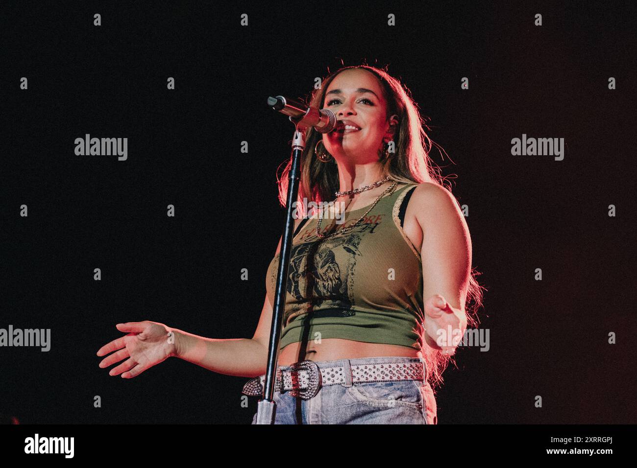 Copenhagen, Denmark. 09th, August 2024. The English singer and ...