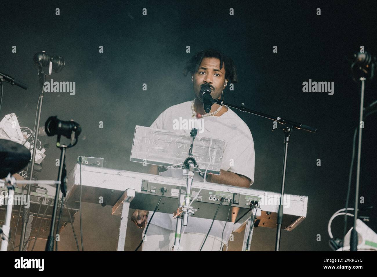 Copenhagen, Denmark. 08th, August 2024. The English singer, songwriter and musician Sampha ...