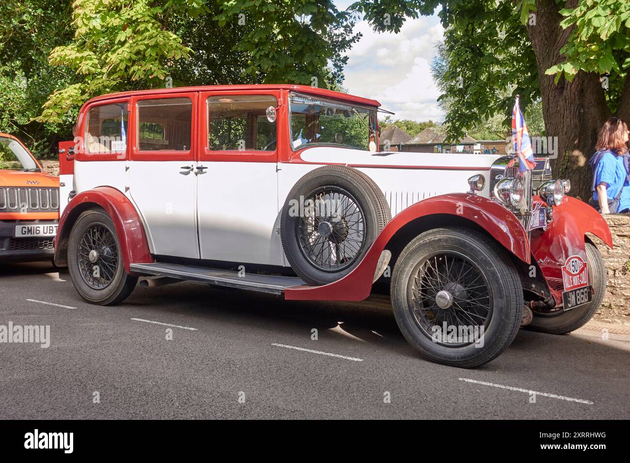 1931 Sunbeam vintage motorcar. English classic cars. England UK Stock ...