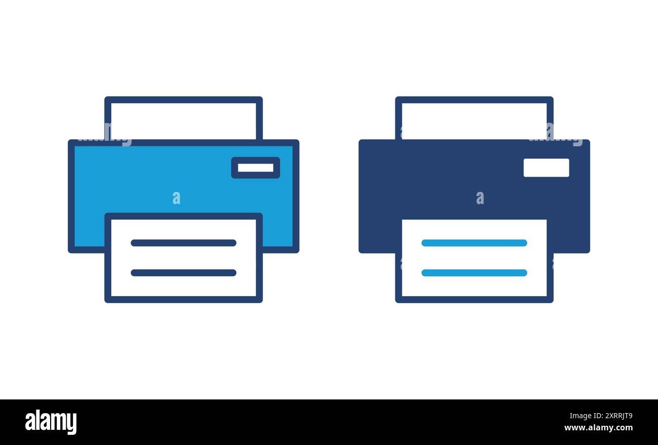 Print icon vector. printer icon vector Stock Vector Image & Art - Alamy