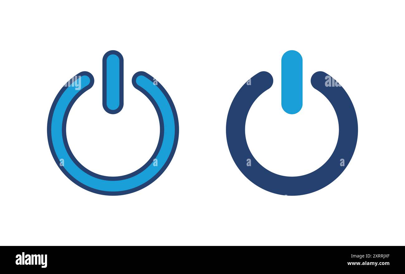 Power icon vector. Power Switch Icon. Electric power Stock Vector Image ...