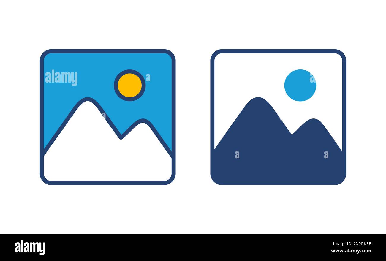 Picture icon vector. photo gallery icon symbol Stock Vector Image & Art ...