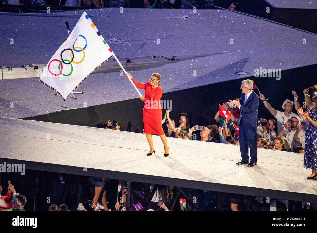 Karen bass olympic flag hi-res stock photography and images - Alamy