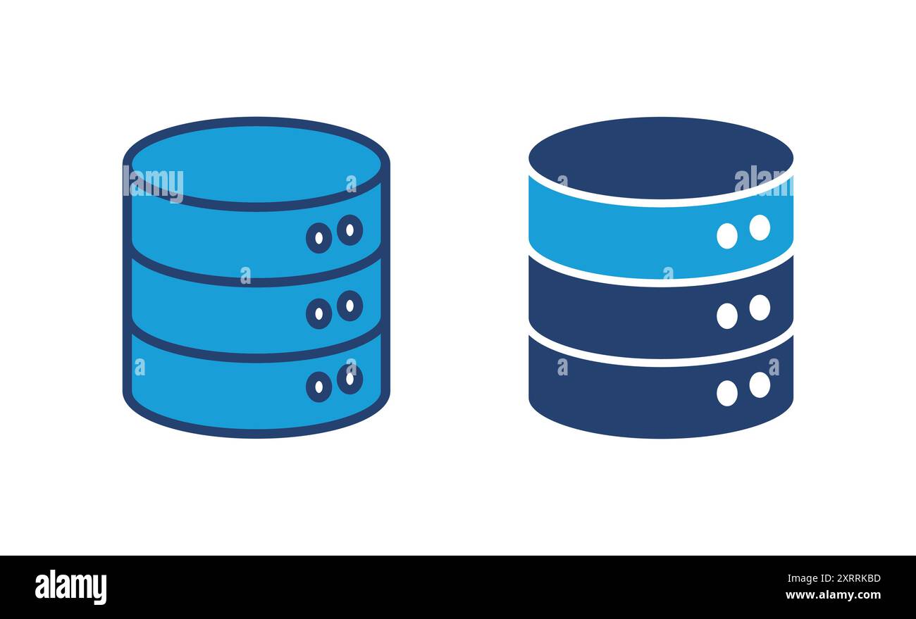 Database icon vector. database vector icon Stock Vector Image & Art - Alamy