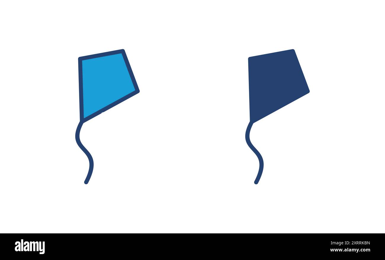 Kite icon vector. kite vector icon Stock Vector Image & Art - Alamy