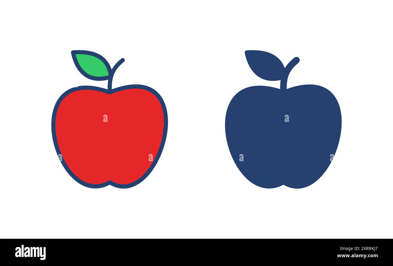 Apple icon vector. Apple vector icon. apple symbols for your web design ...