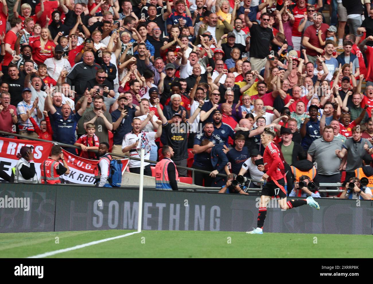 Garnacho august 2024 wembley hi-res stock photography and images - Alamy