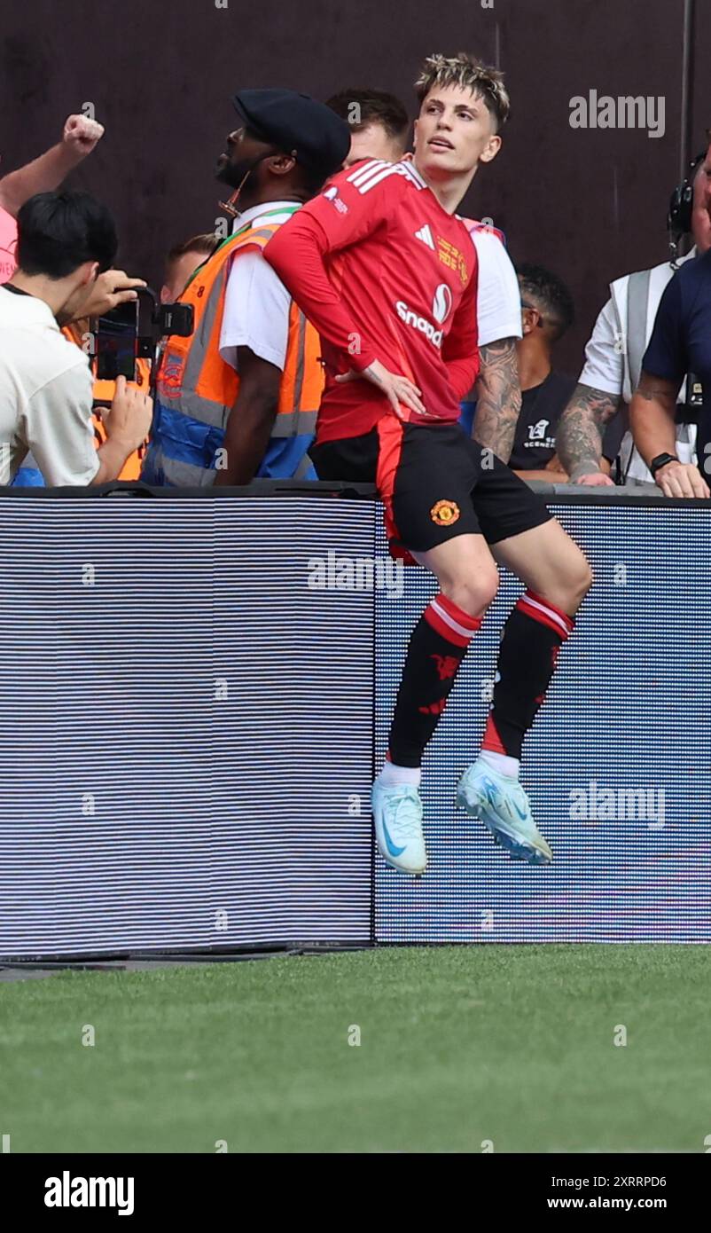 London, UK. 10th Aug, 2024. LONDON, ENGLAND - AUGUST 10: Manchester ...