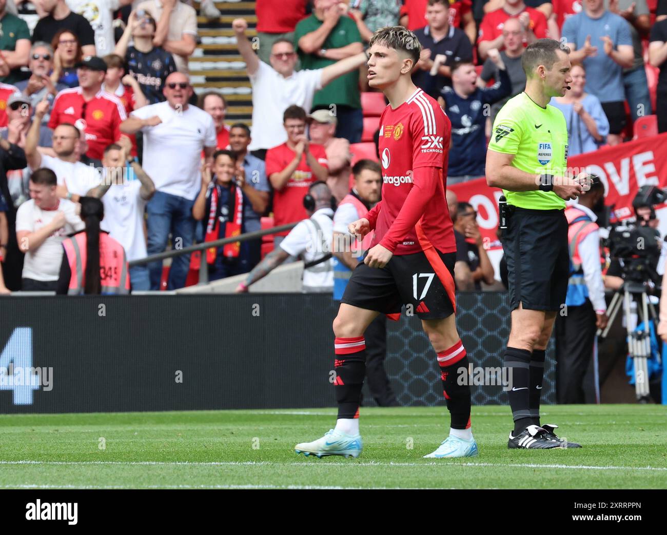 London, UK. 10th Aug, 2024. LONDON, ENGLAND - AUGUST 10:Manchester ...