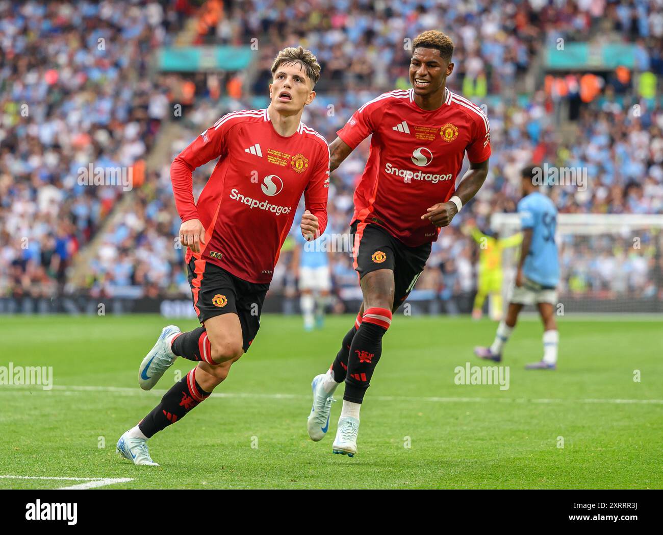 London, UK. 10th Aug, 2024 - Manchester City v Manchester United ...