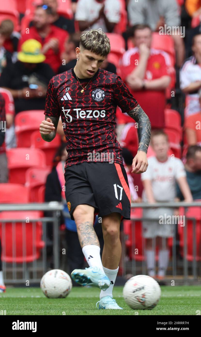 London, UK. 10th Aug, 2024. LONDON, ENGLAND - AUGUST 10: Manchester ...