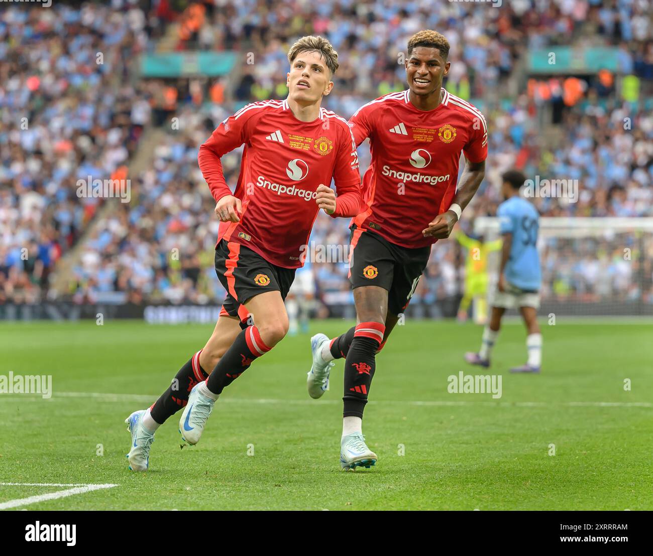Garnacho rashford 2024 hi-res stock photography and images - Alamy