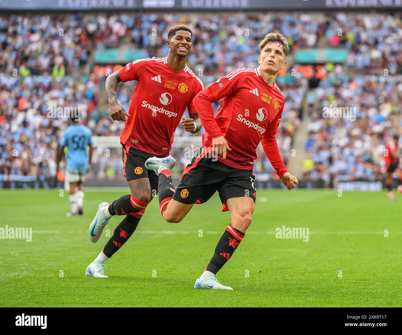 London, UK. 10th Aug, 2024 - Manchester City v Manchester United ...