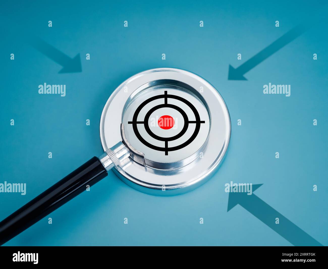 3d target icon focused hi-res stock photography and images - Alamy