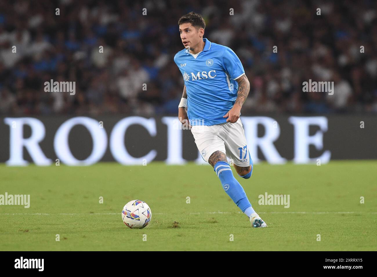Naples, Italy. 10 Aug, 2024. Mathias Olivera of SSC Napoli during the ...
