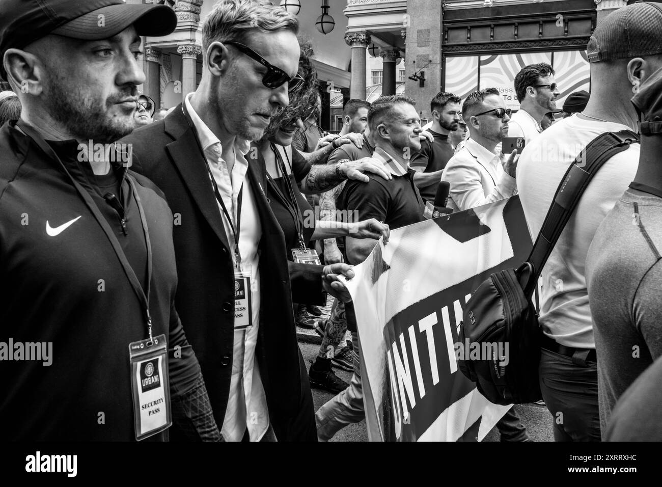 The Right Wing Activist Tommy Robinson Marches Through Central London ...