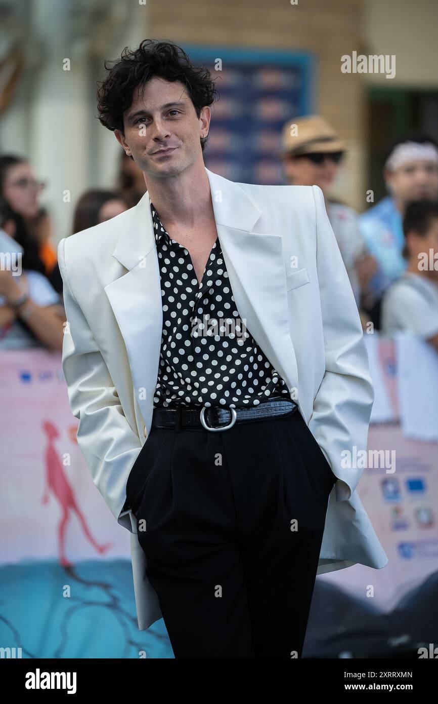 The Italian actor Daniele Rienzo attends the Blue Carpet at the 54th ...
