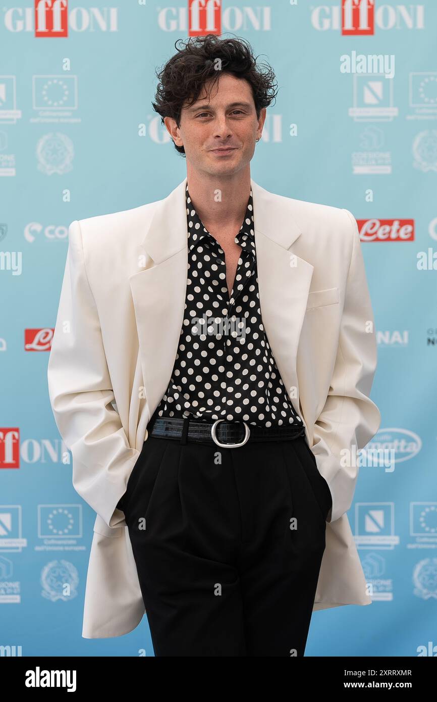 The Italian actor Daniele Rienzo attends the photocall at the 54th ...