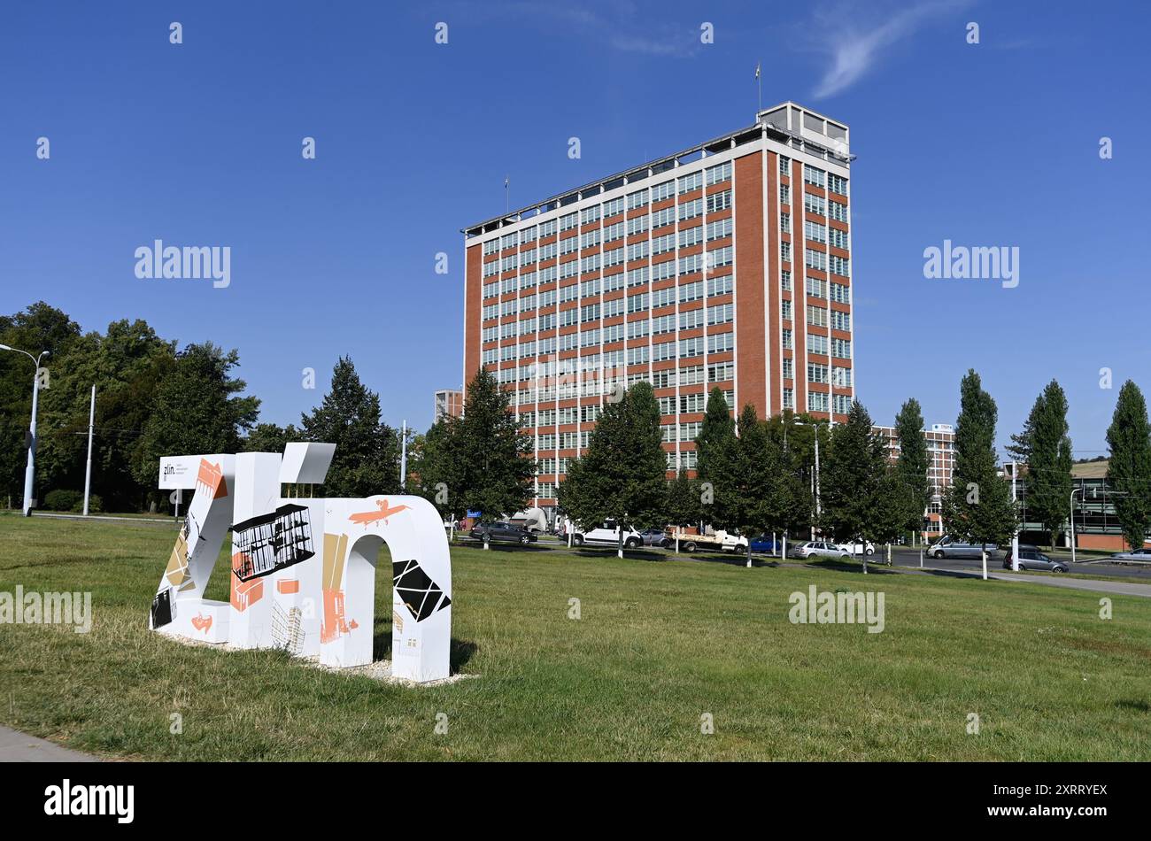 The Bata's Skyscraper, also known as Building No. 21, designed by ...