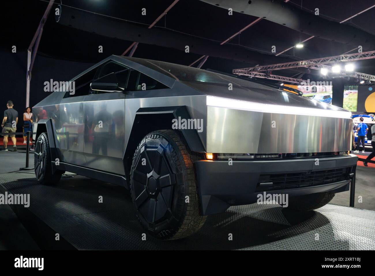 Serdang, Malaysia - May 24,2024 : Tesla Cybertruck displaying at the ...