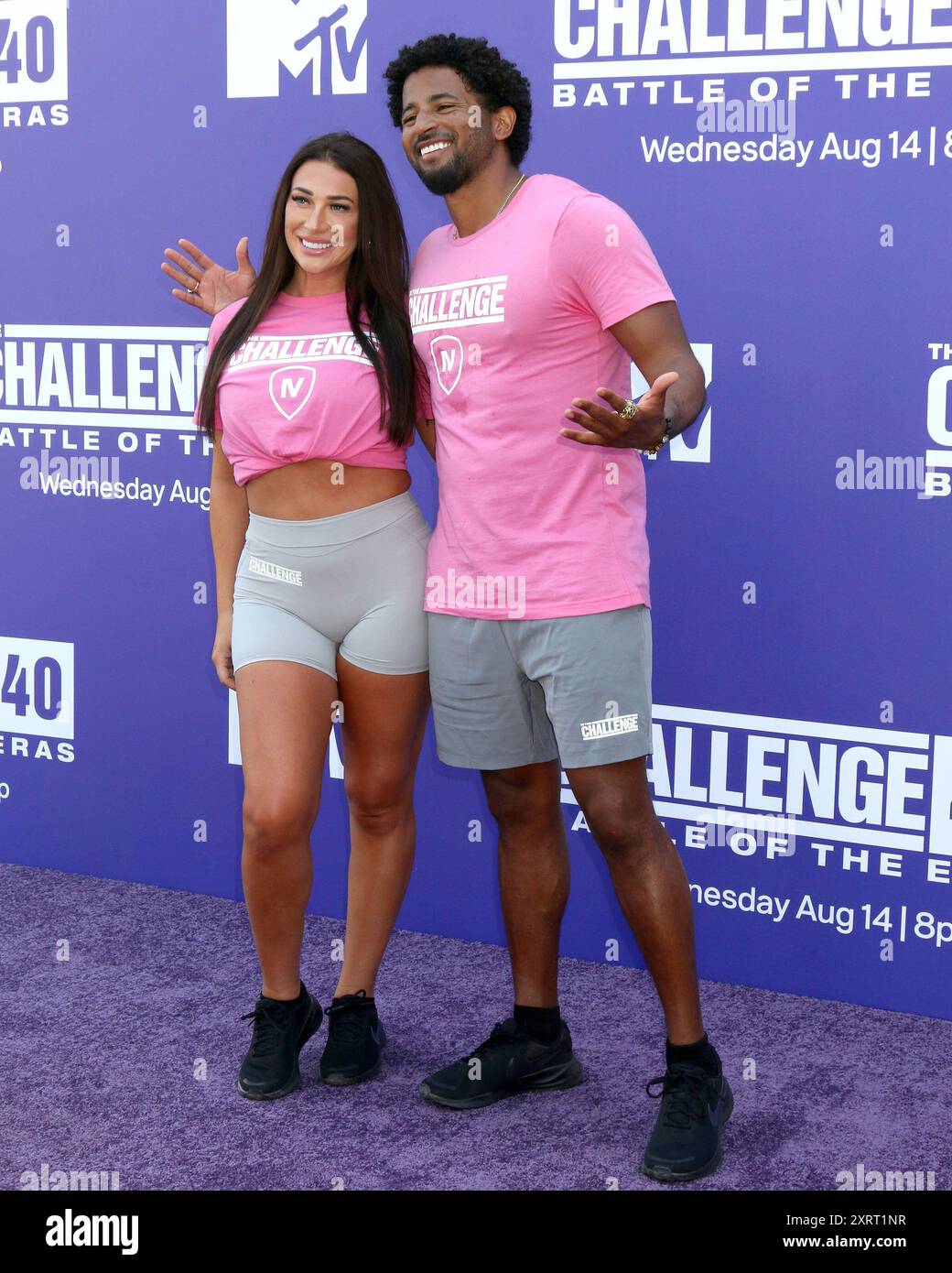 Olivia Kaiser, Kyland Young at arrivals for MTV s The Challenge 40: Battle Of The Eras Live, LA ...