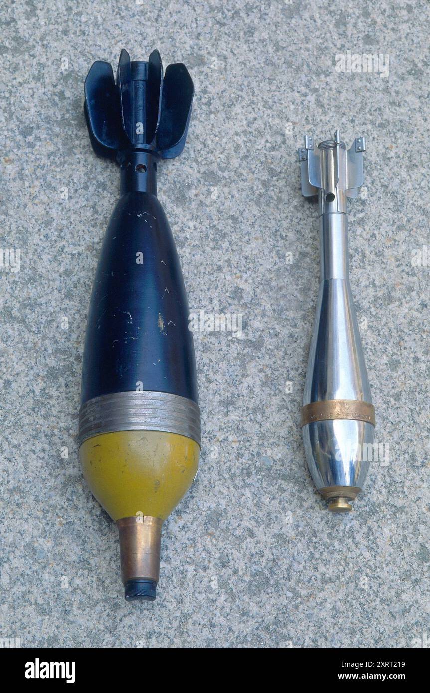 PROYECTILES DE MORTERO 50 Y 81 MM. Location: ALCAZAR / MUSEO DEL ...