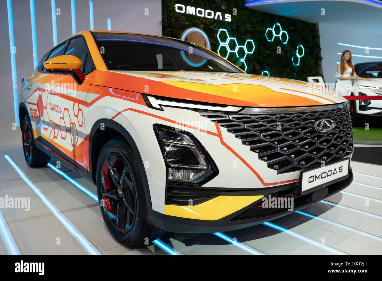 Serdang, Malaysia - May 24,2023 : Chery Omoda 5 car displayed at The ...