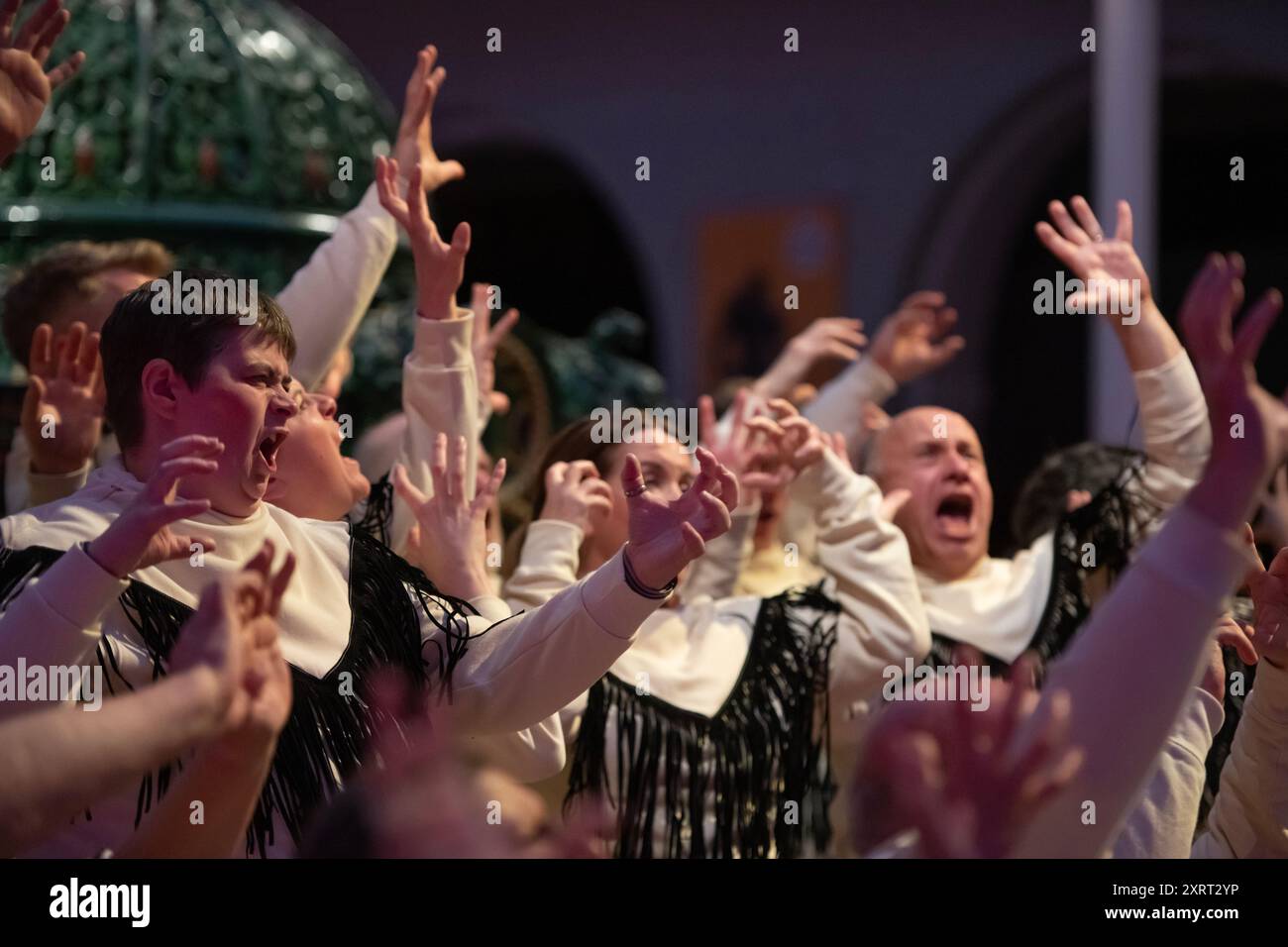 Edinburgh, 11th August, 2024. Full dress rehearsal of Scottish Opera’s ...