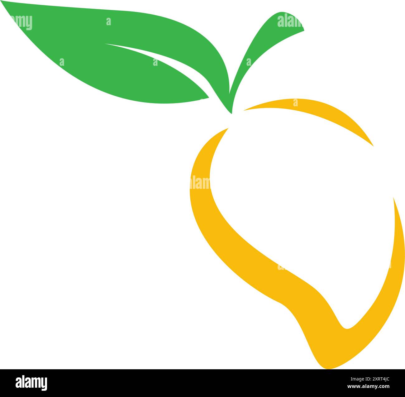 Mango icon logo design template Stock Vector Image & Art - Alamy