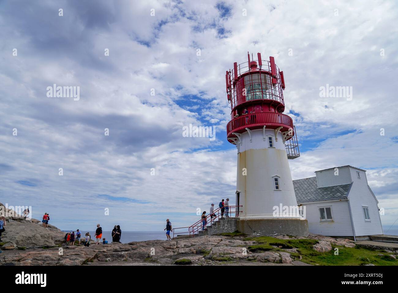 Lindesnes 20240723. Lindesnes lighthouse is Norway's oldest lighthouse ...