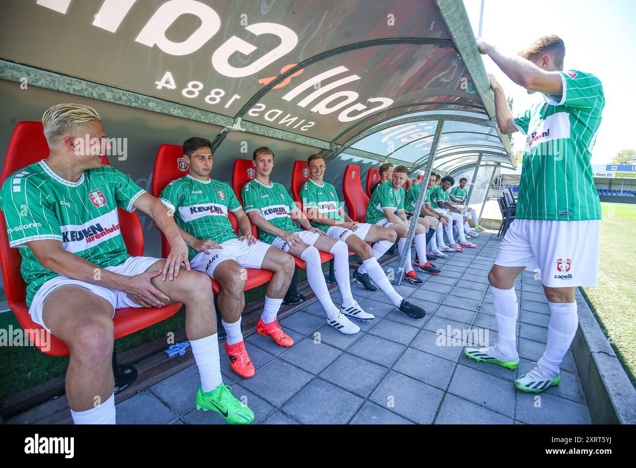 DORDRECHT, 12-08-2024, M-Scores Stadion, Dutch first division Football ...