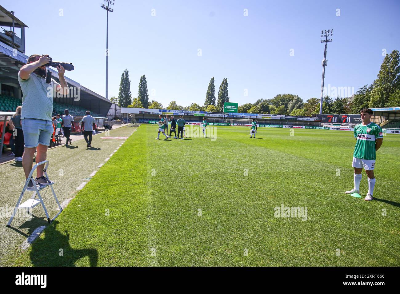 DORDRECHT, 12-08-2024, M-Scores Stadion, Dutch first division Football ...
