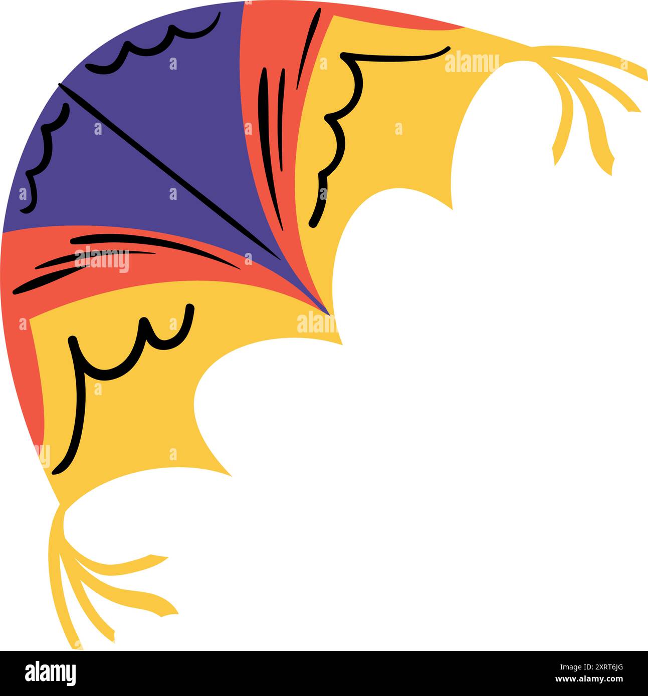 kite fly on white background Stock Vector Image & Art - Alamy