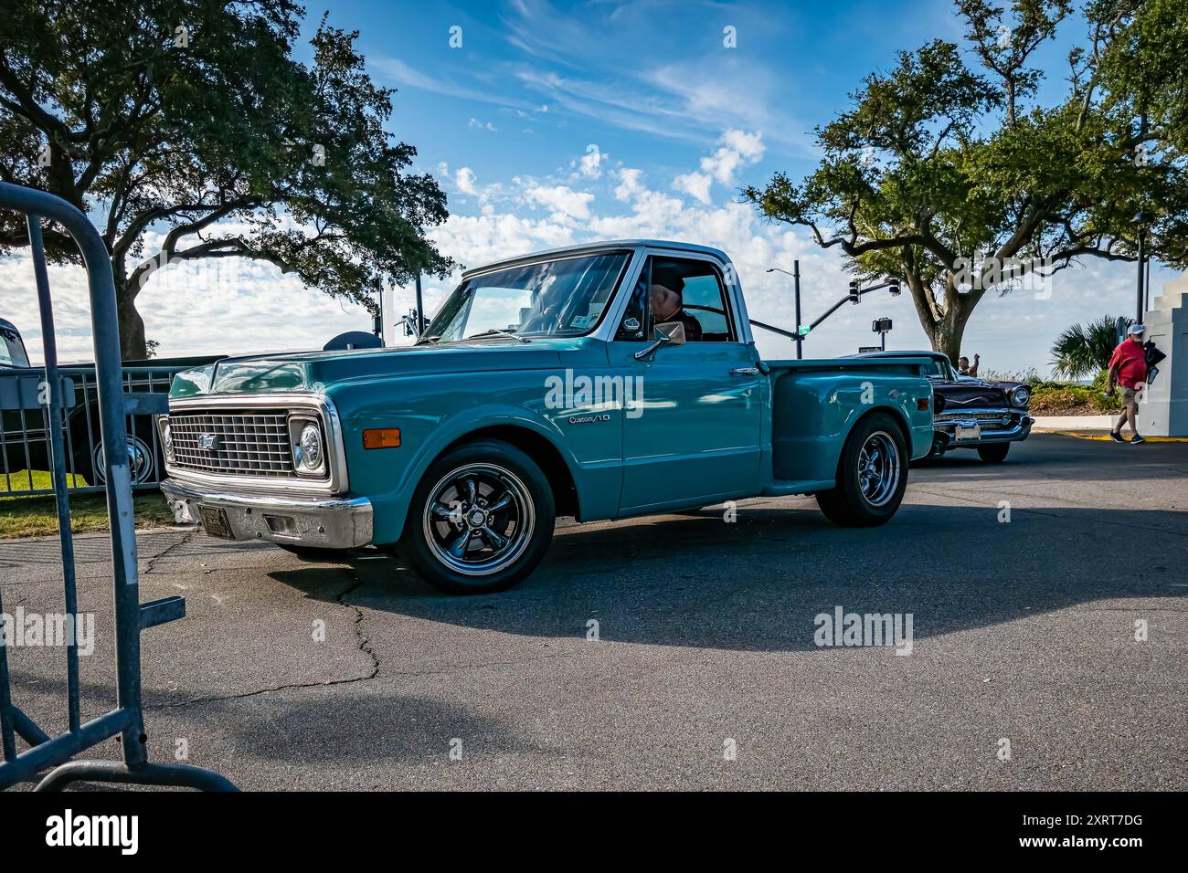 Gulfport, MS - October 02, 2023: Low perspective front corner view of a ...