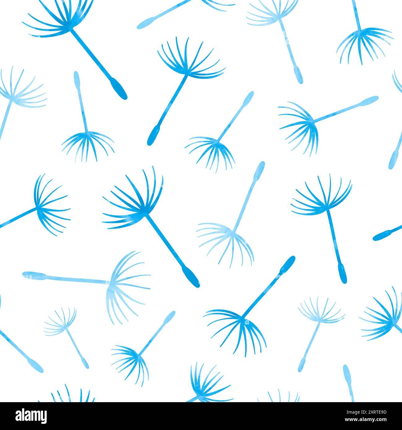 Flying dandelion seeds Stock Vector Images - Alamy