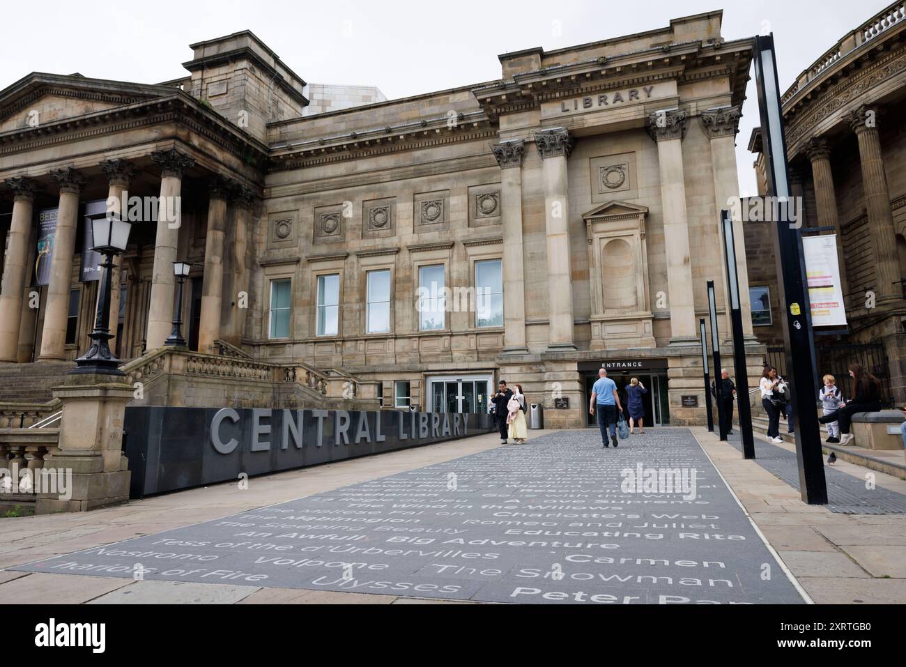 A General view (GV) of Liverpool Central Library & Record Office in ...