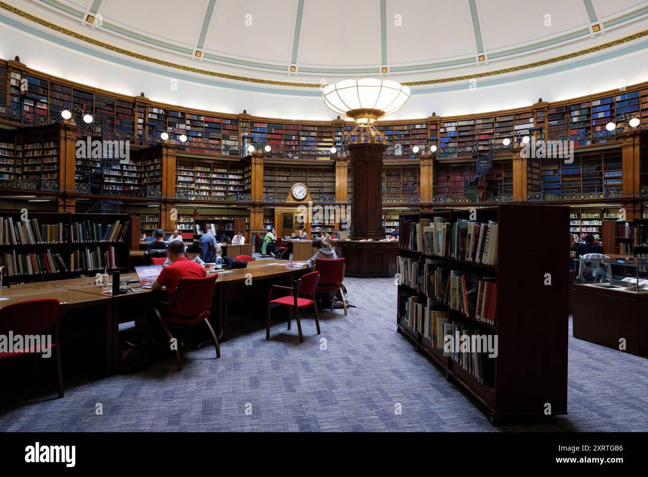 A General view (GV) of the Picton Reading Room inside Liverpool Central ...