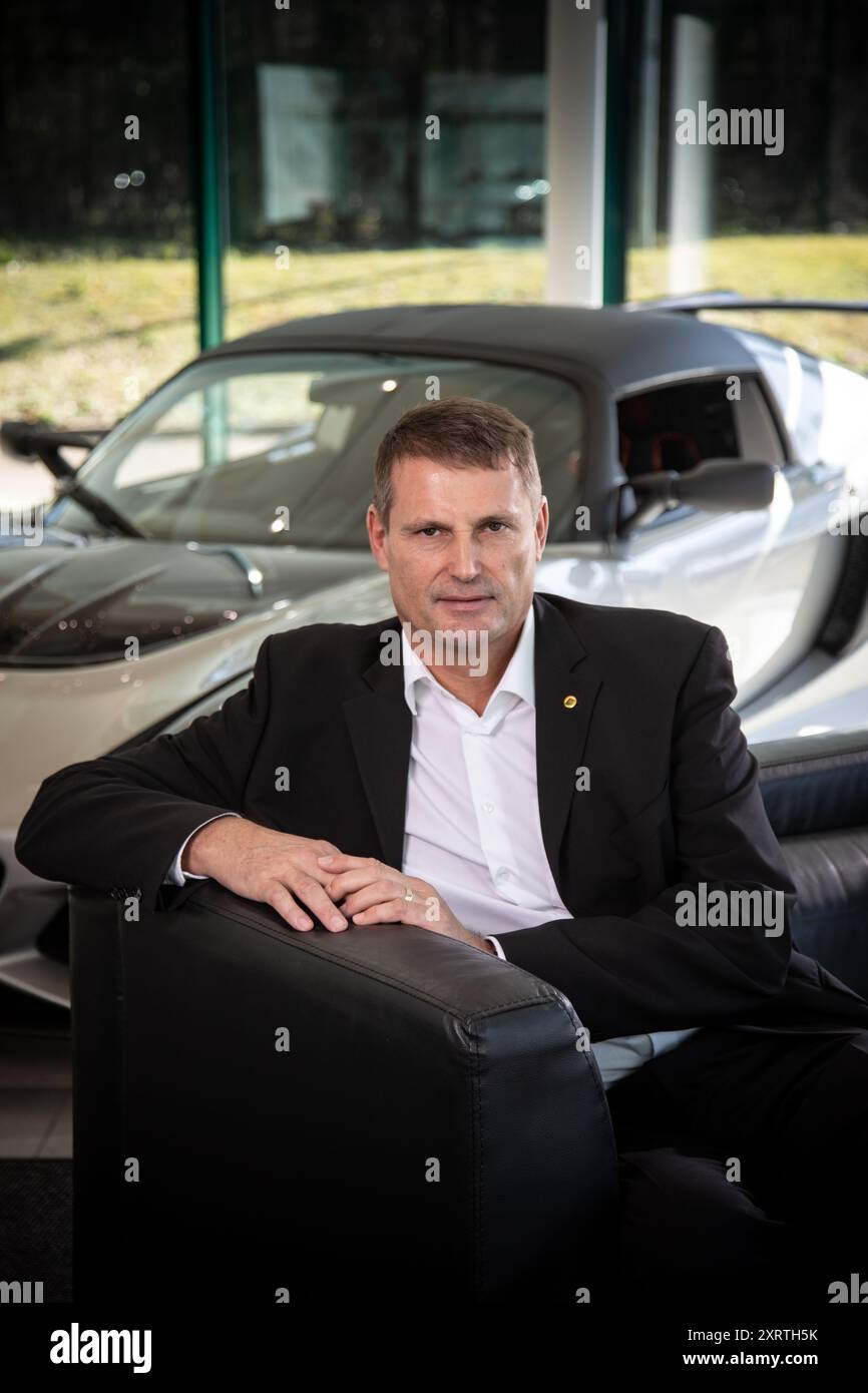 Phil Popham - Former CEO of Lotus Cars Stock Photo - Alamy