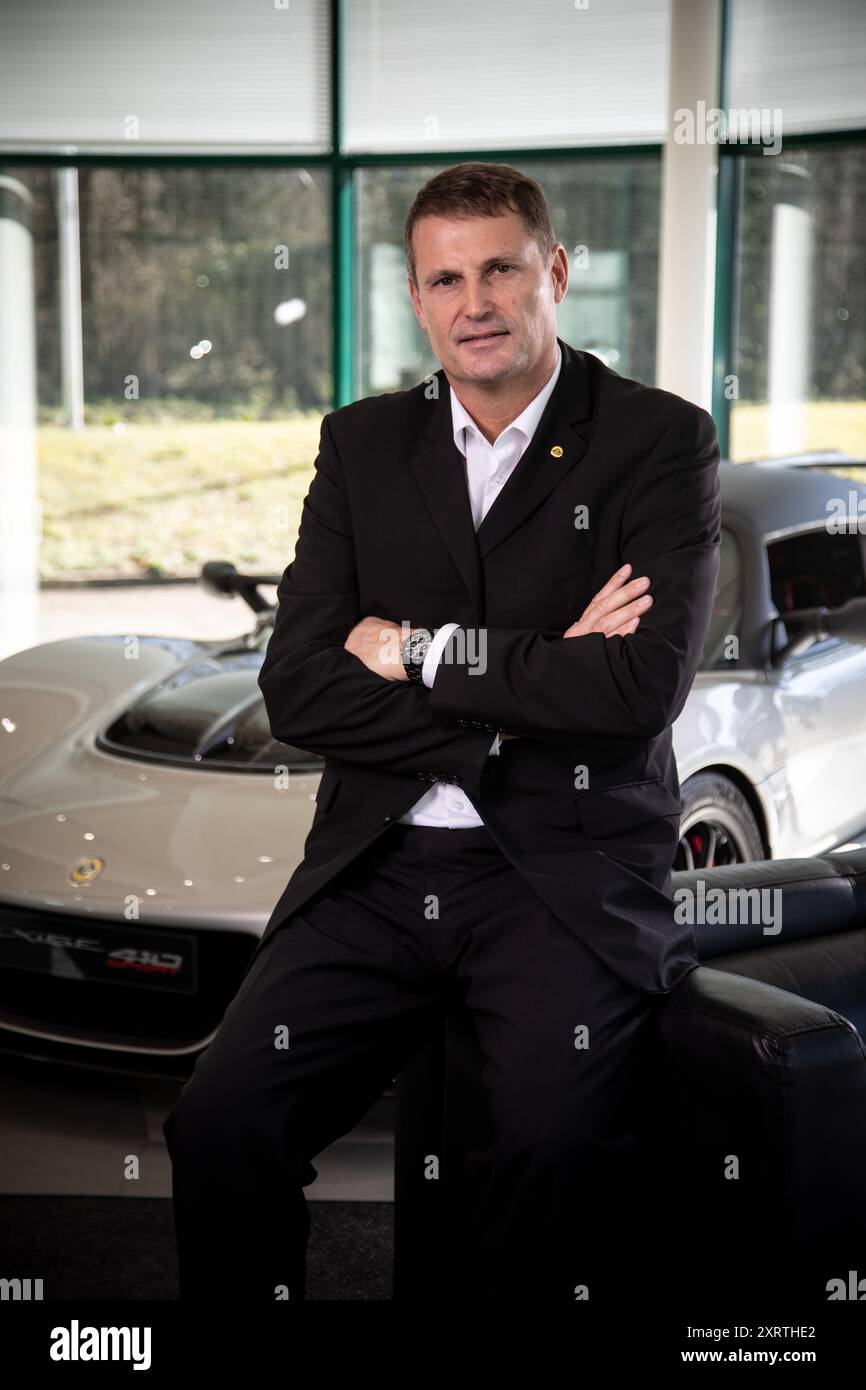 Phil Popham - Former CEO of Lotus Cars Stock Photo - Alamy