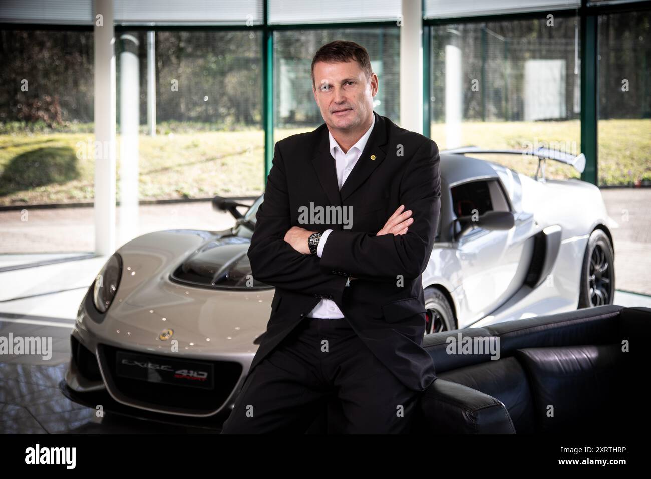 Phil Popham - Former CEO of Lotus Cars Stock Photo - Alamy