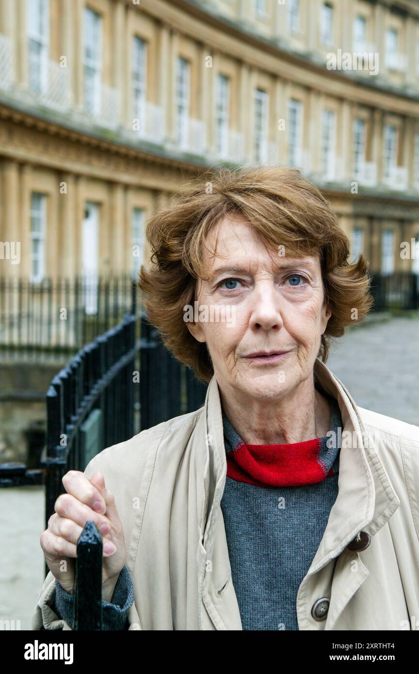 Portrait of stage and screen actress Eileen Atkins. Taken 2016 Stock Photo - Alamy