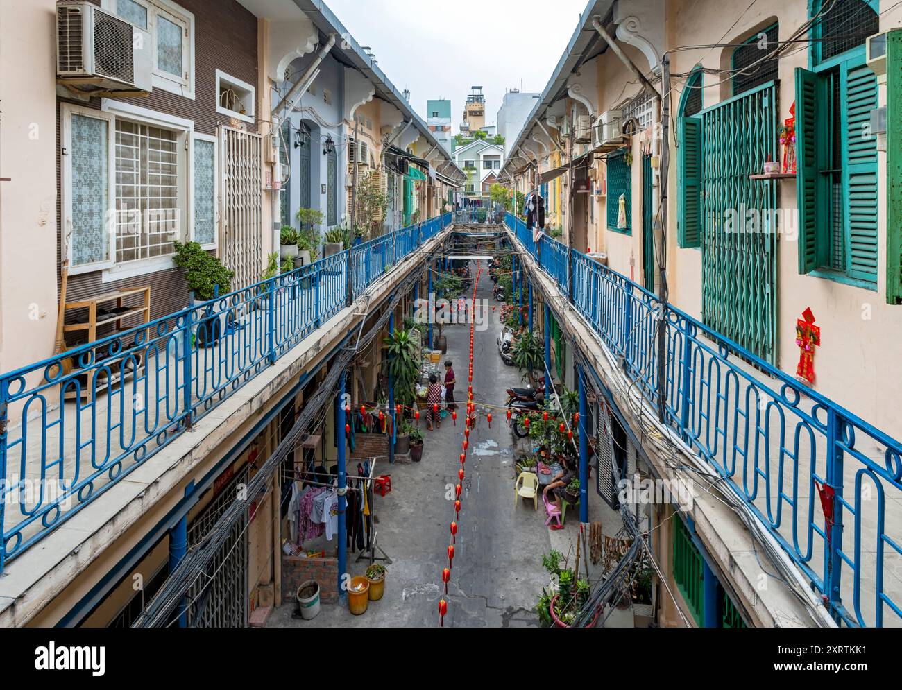 Hao Si Phuong Alley, Saigon Chinatown, Cho Lon, Ho Chi Minh City ...