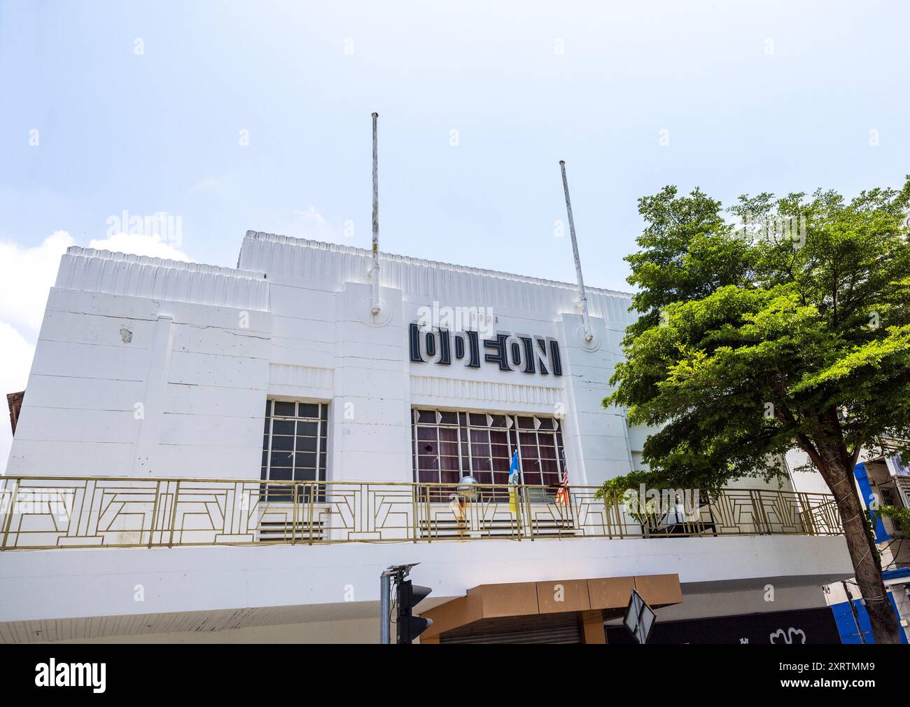 Odeon Heritage cinema in the Unesco World Heritage old town, Penang ...