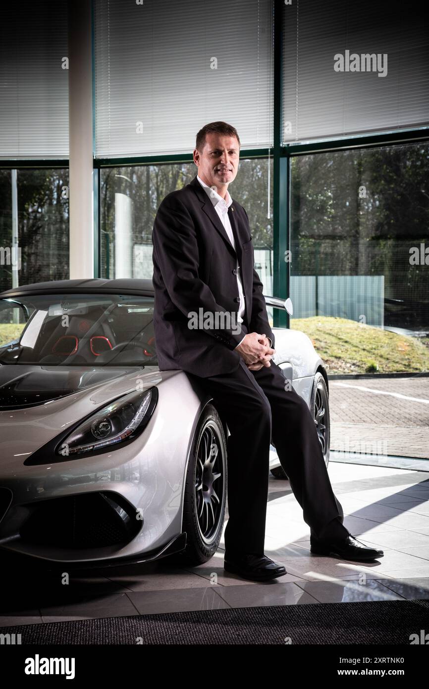 Phil Popham - Former CEO of Lotus Cars Stock Photo - Alamy