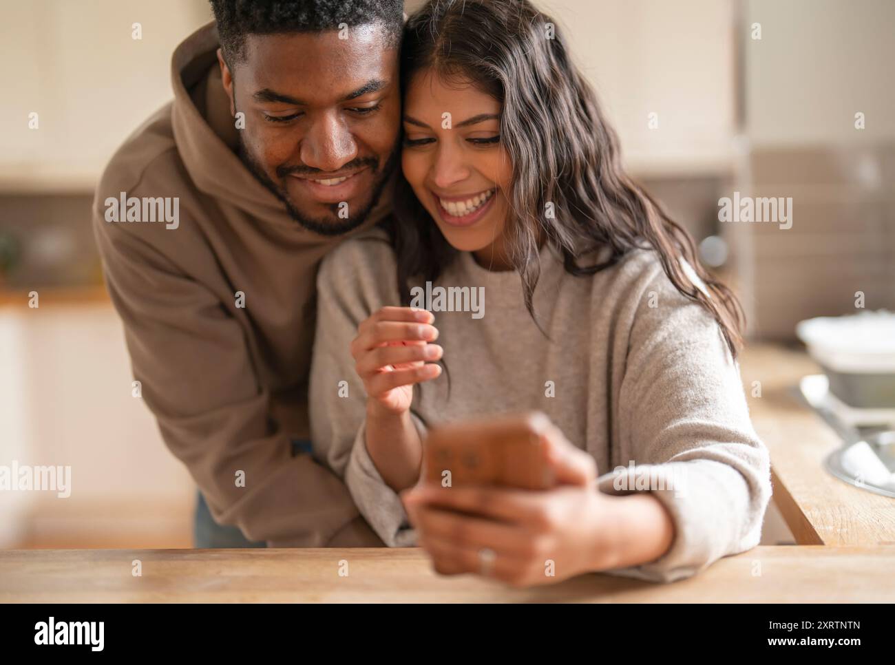 Indian married couple sitting home hi-res stock photography and images ...