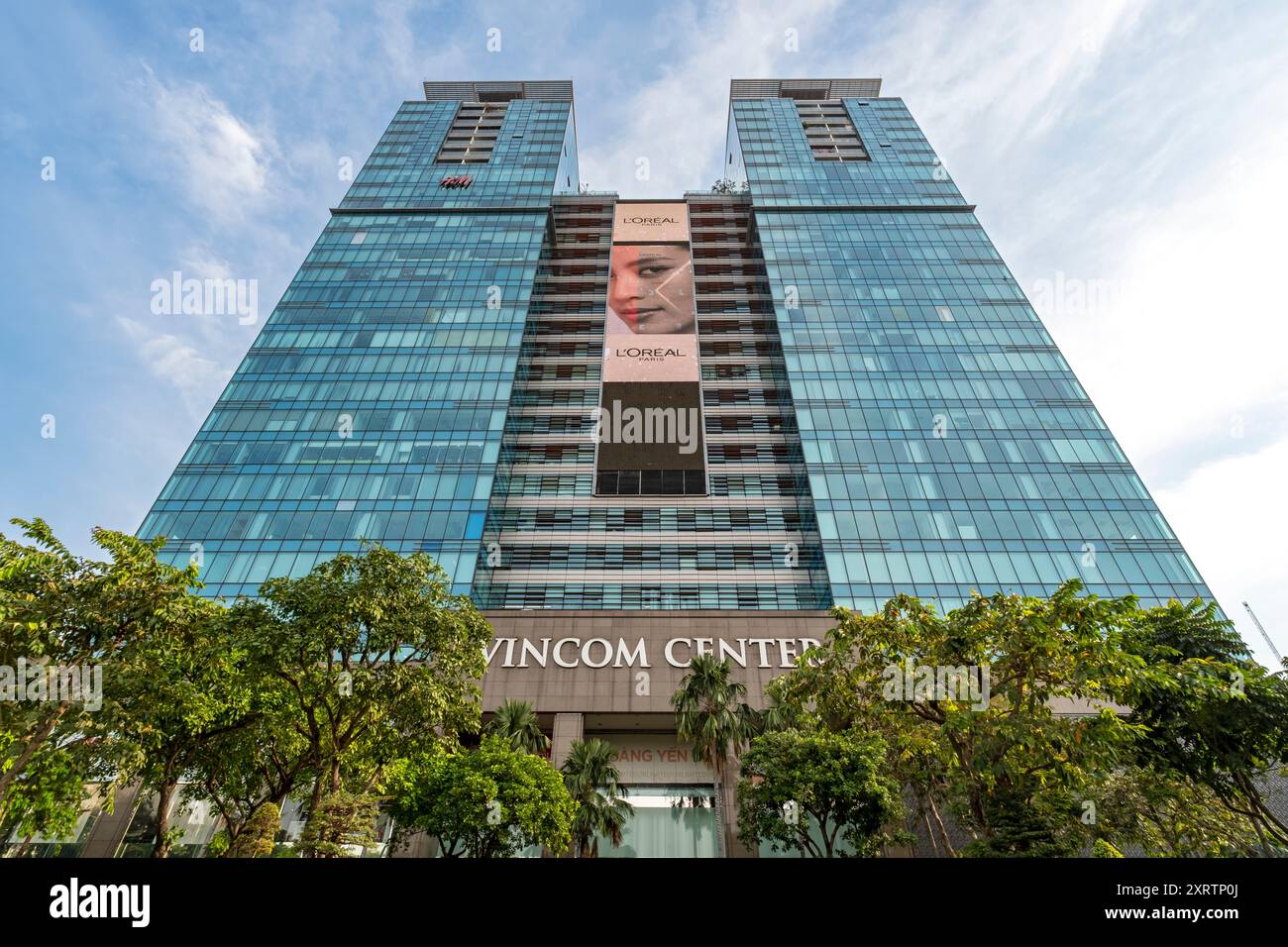 Vincom Center Towers, Saigon - Ho Chi Minh City, Vietnam Stock Photo ...
